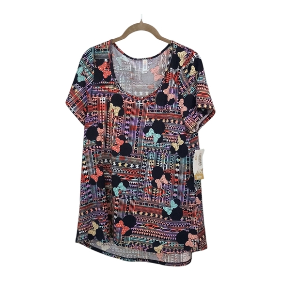 LuLaRoe | Tops | Nwt Disney Lularoe Minnie Mouse Geometrical Classic T ...